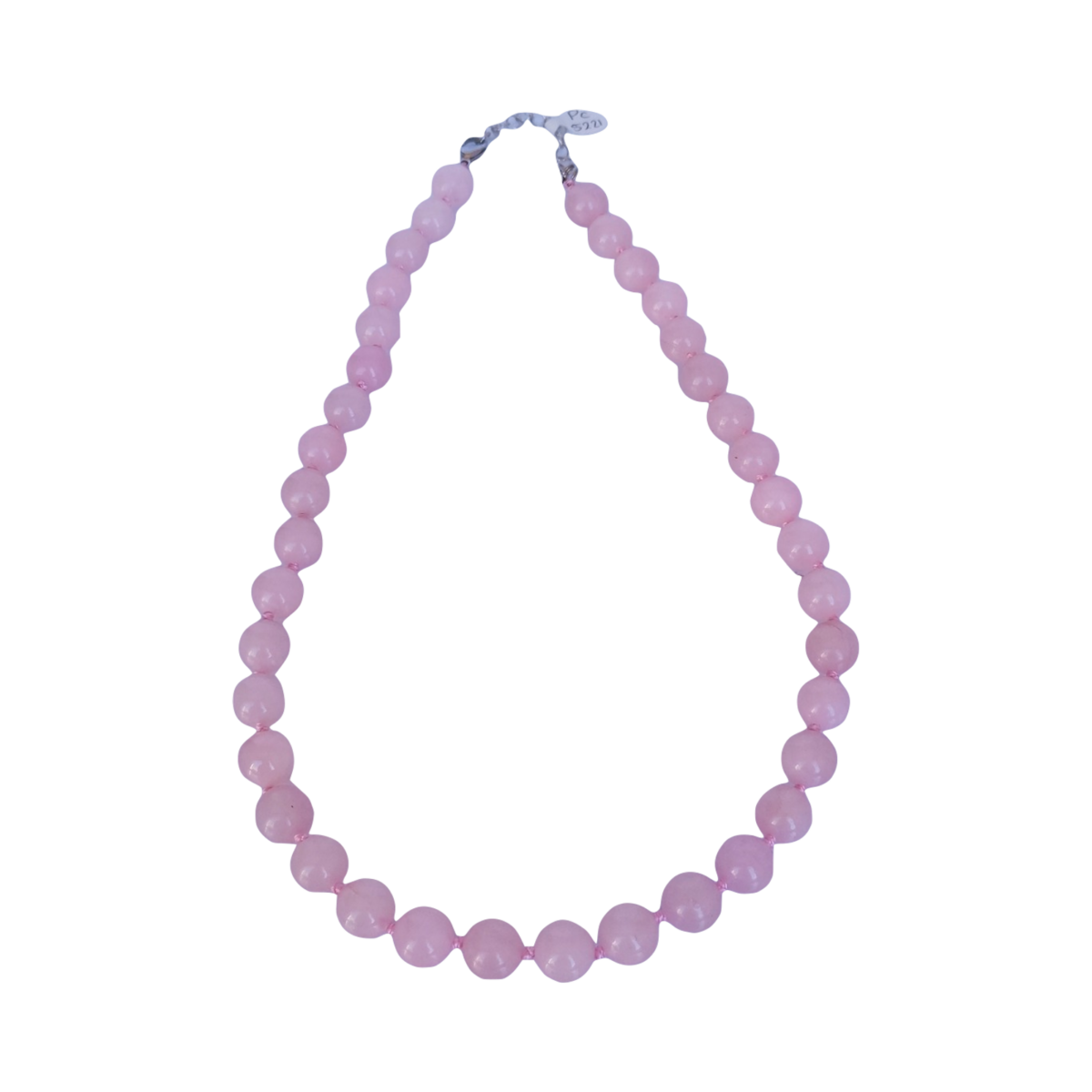 Collar En Cuarzo Rosa - Okoloko ️ - Piedras, Cristales, Minerales y Joyas