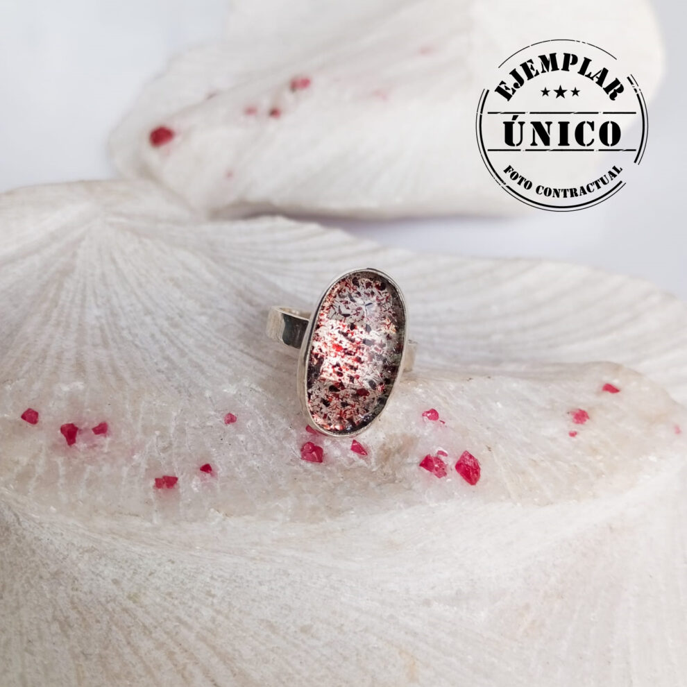 Anillo en Plata con Piedra Natural Super Seven - Okoloko ️ - Piedras ...